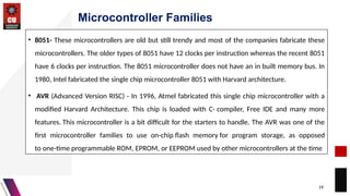 Lecture 1.1.1 (Introduction to Microcontroller and Microprrocessor) (1 ...