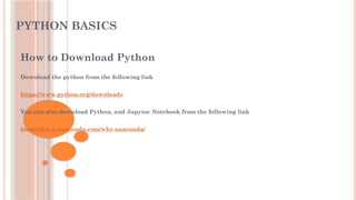 Data analysis using python in Jupyter notebook.pptx