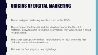 Lecture 1 Introduction to Digital Marketing | PPTX