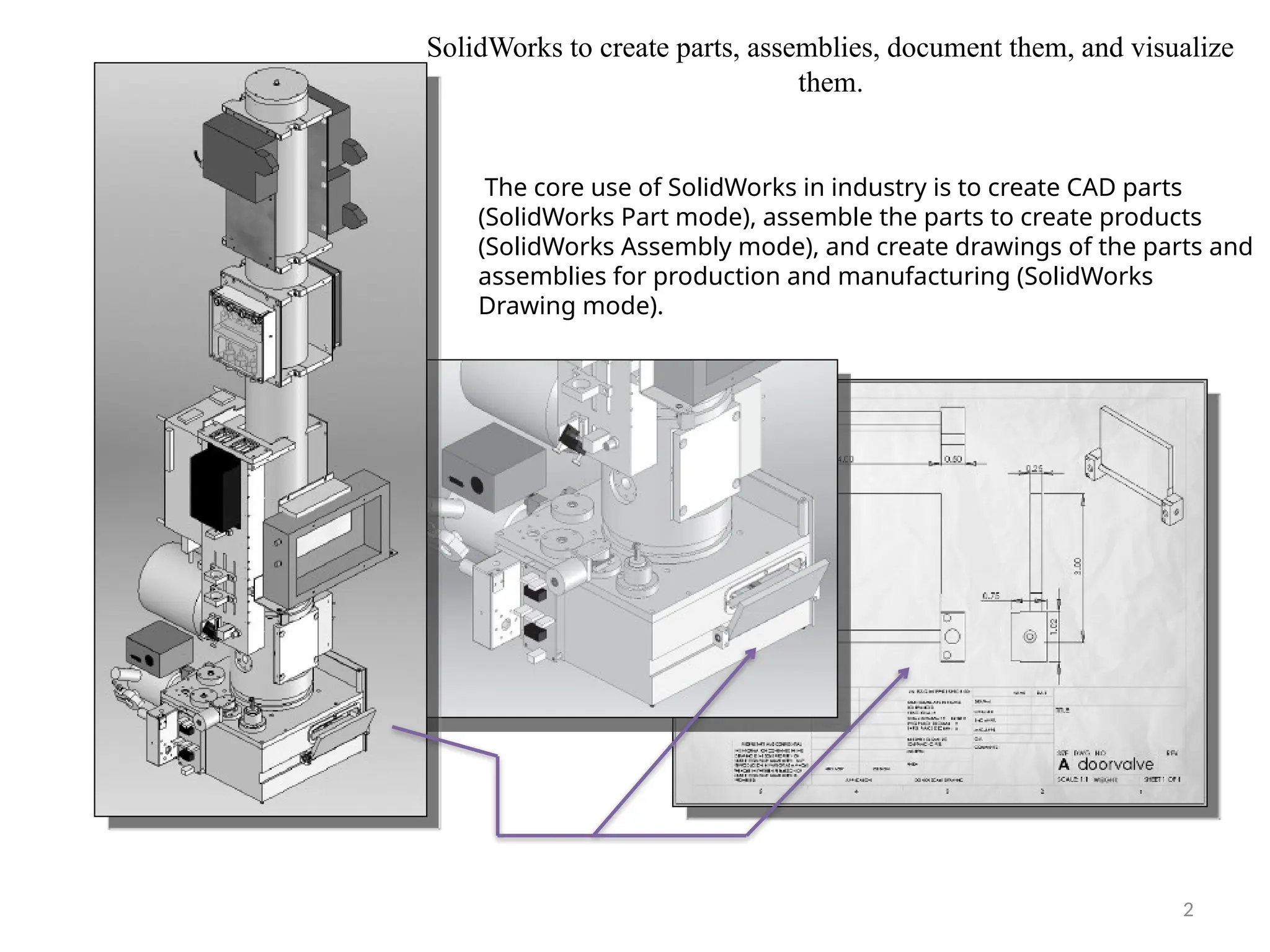 Lecture 1 Solidworks About Cad And Cam Pptx
