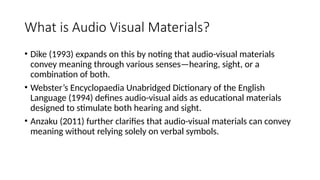 Introduction to Audio Visual Records MGT | PPTX