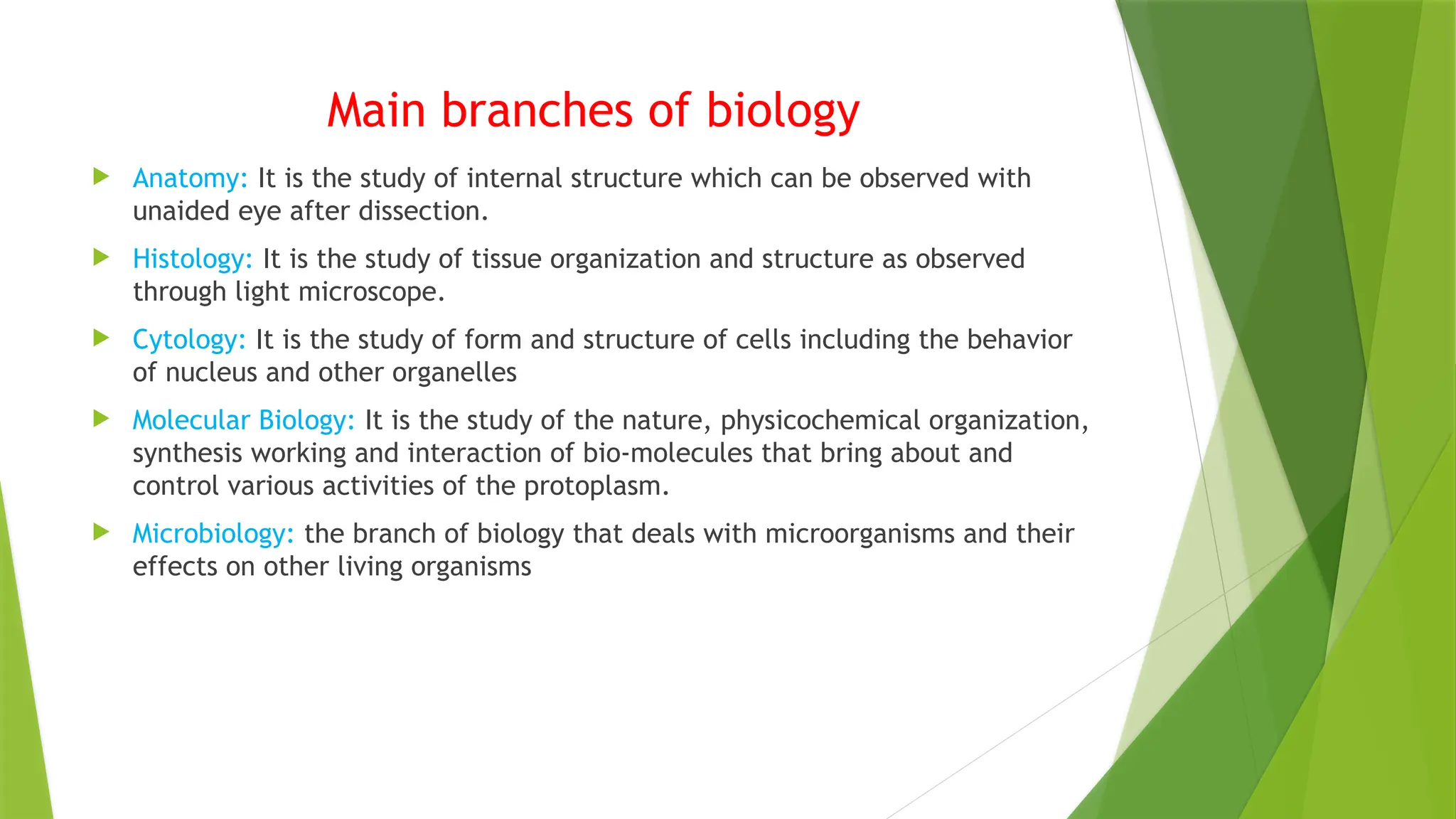 Concept of biology, cell and cell theory, prokaryotes and Eukaryotes | PPT