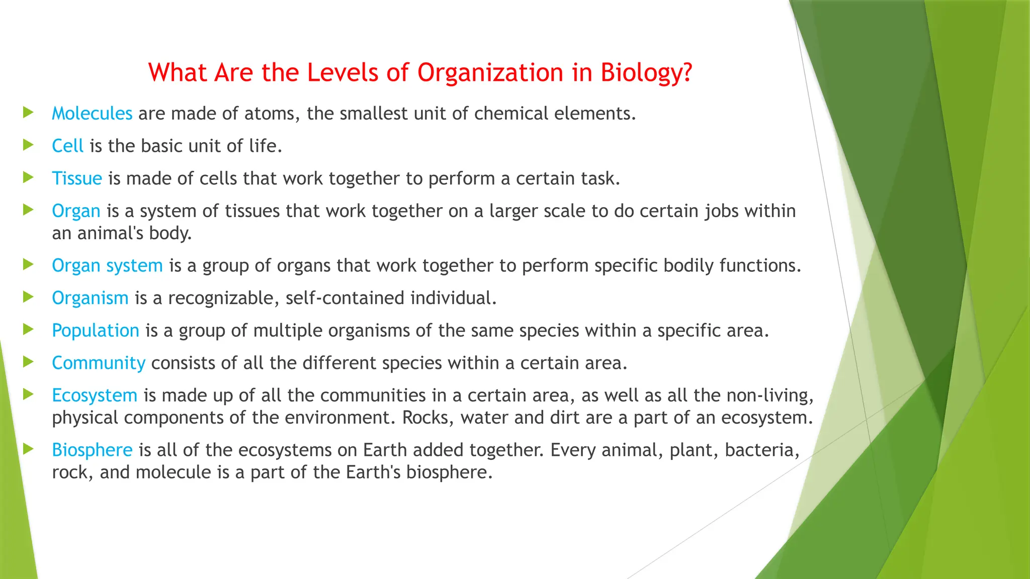 Concept of biology, cell and cell theory, prokaryotes and Eukaryotes | PPT