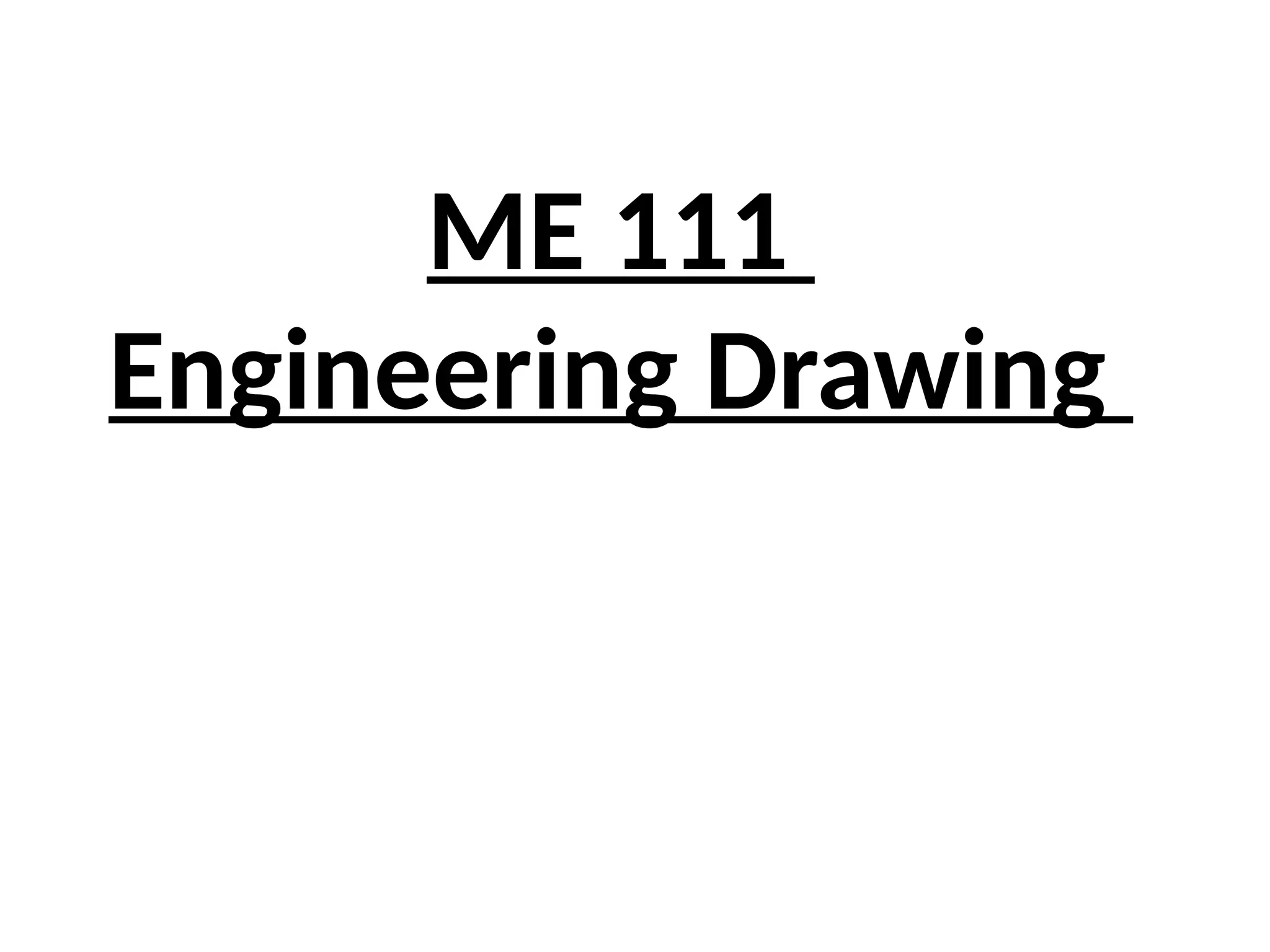 Engineering Drawing Lectures For Designer | PPT