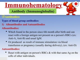 Lecture immunohaematology for laboratory students 1.pptx