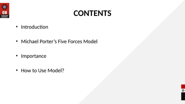 Lecture 1.8 - Michael Porter Five Forces Model PPT.pptx