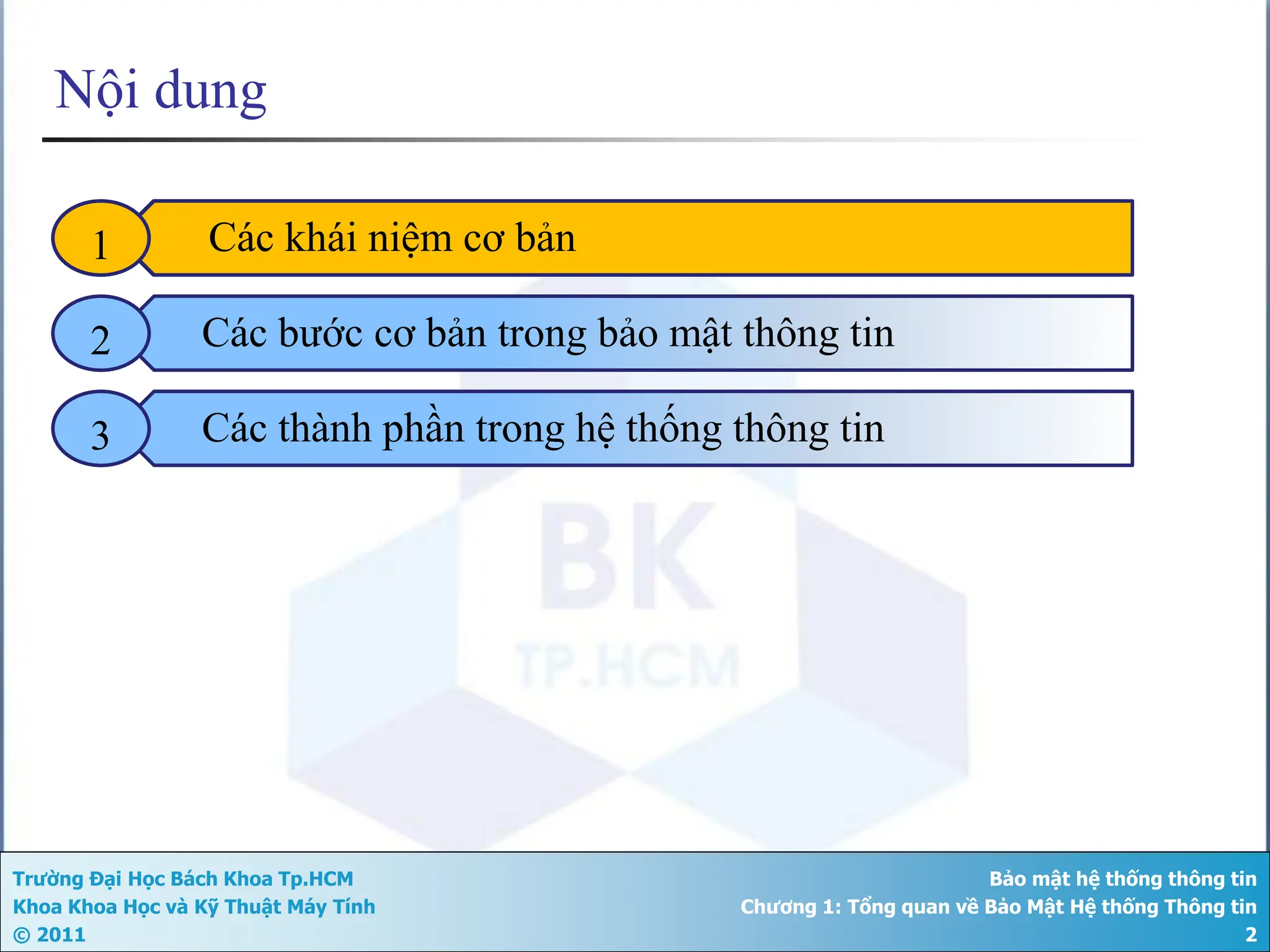 tong quan ve bao mat he thong thong tin 1 | PDF