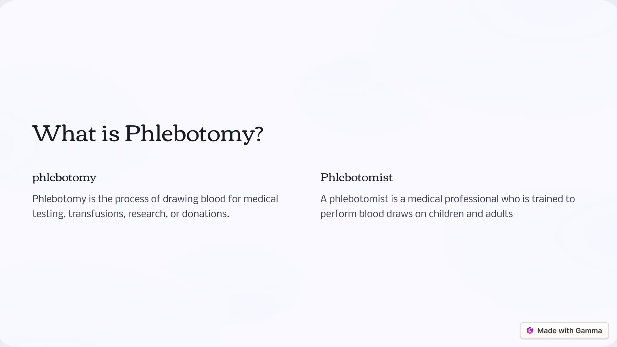 Introduction to Phlebotomy ( sample collection) | PDF