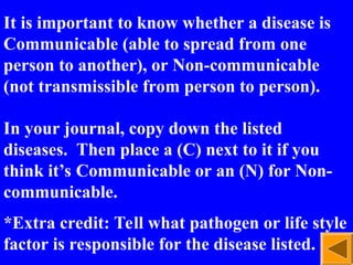 Lecture 1. Communicable Vs.Noncommunicable.ppt