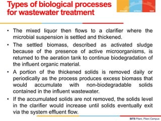 Biological Treatment Principles and Design for Wastewater System | PDF