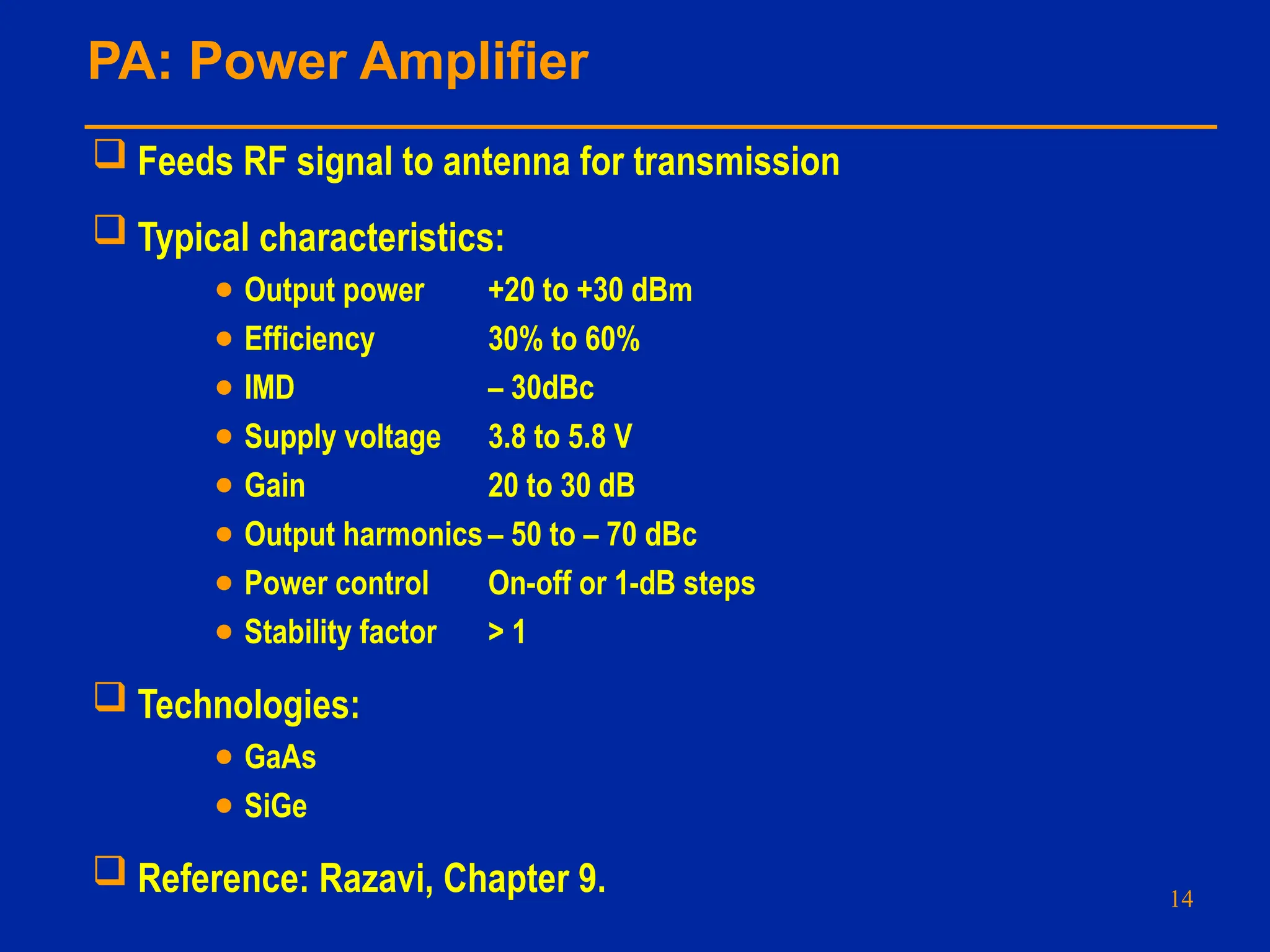 Lecture_1 on RF circuits, design and implementation | PPT