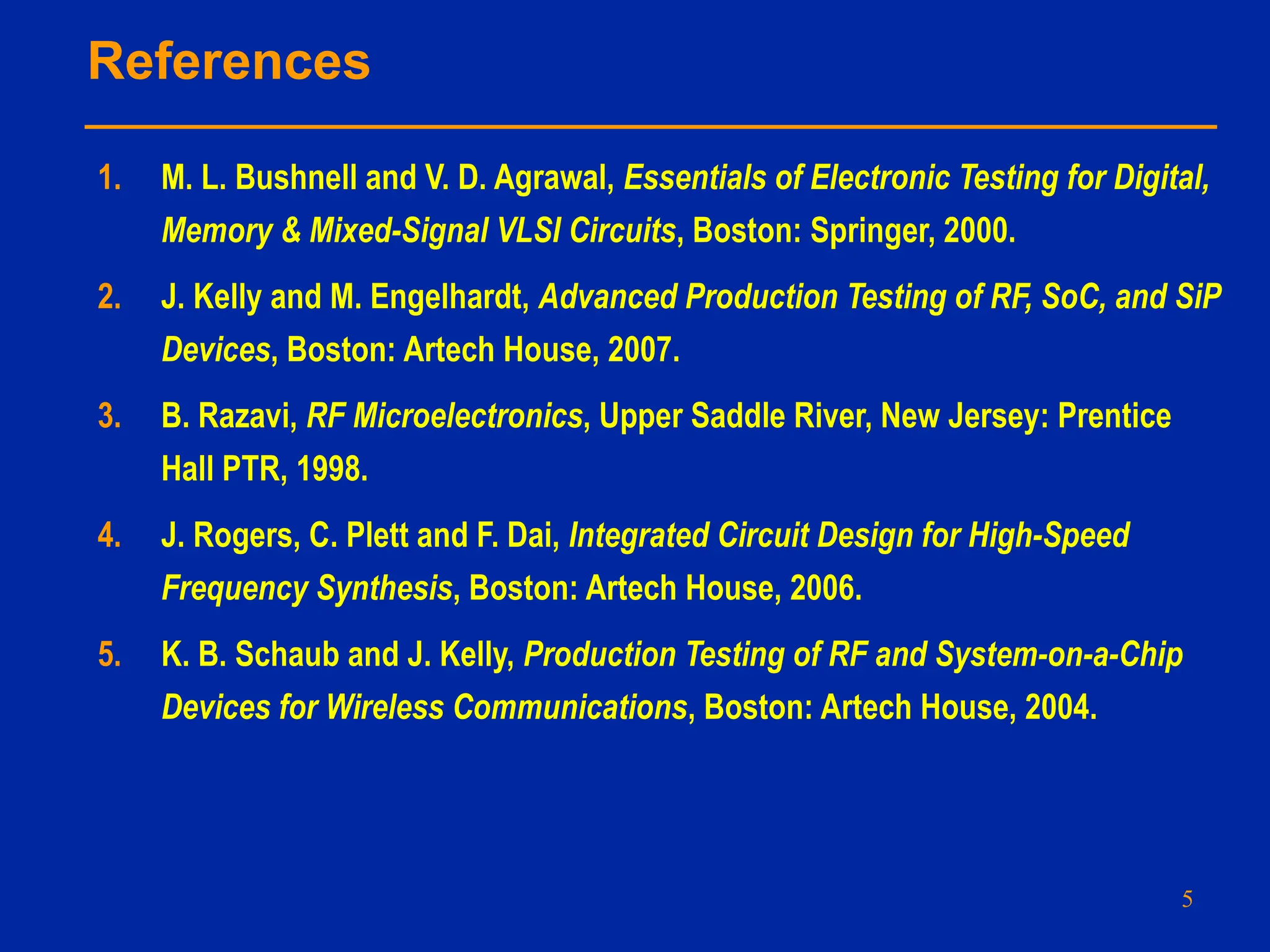 Lecture_1 on RF circuits, design and implementation | PPT