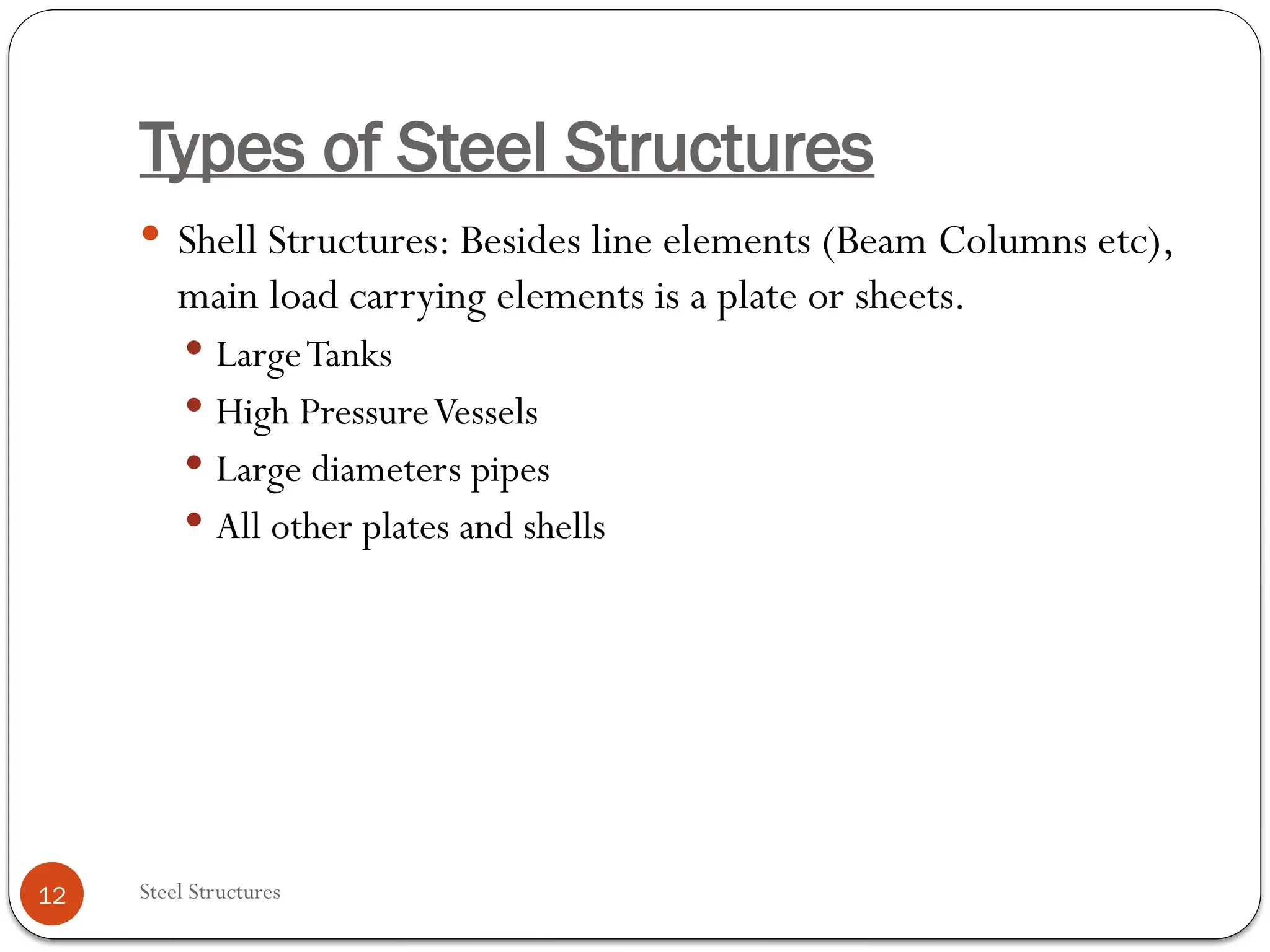 Steel structures design problem related lectures | PPTX