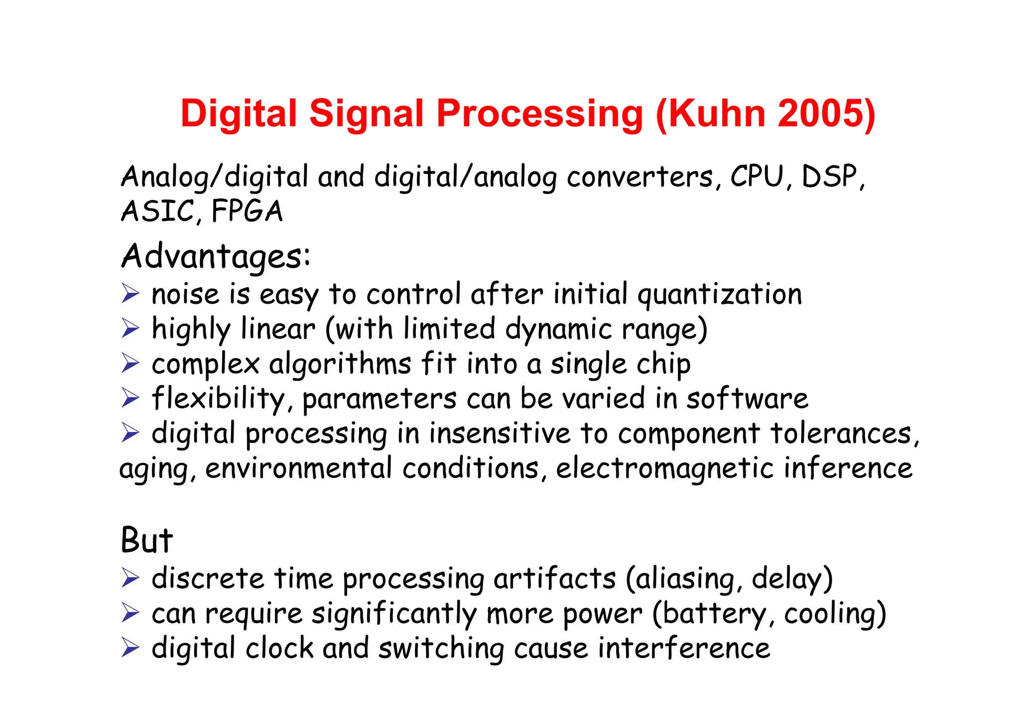 This chappter focus on Introduction to DSP.pdf