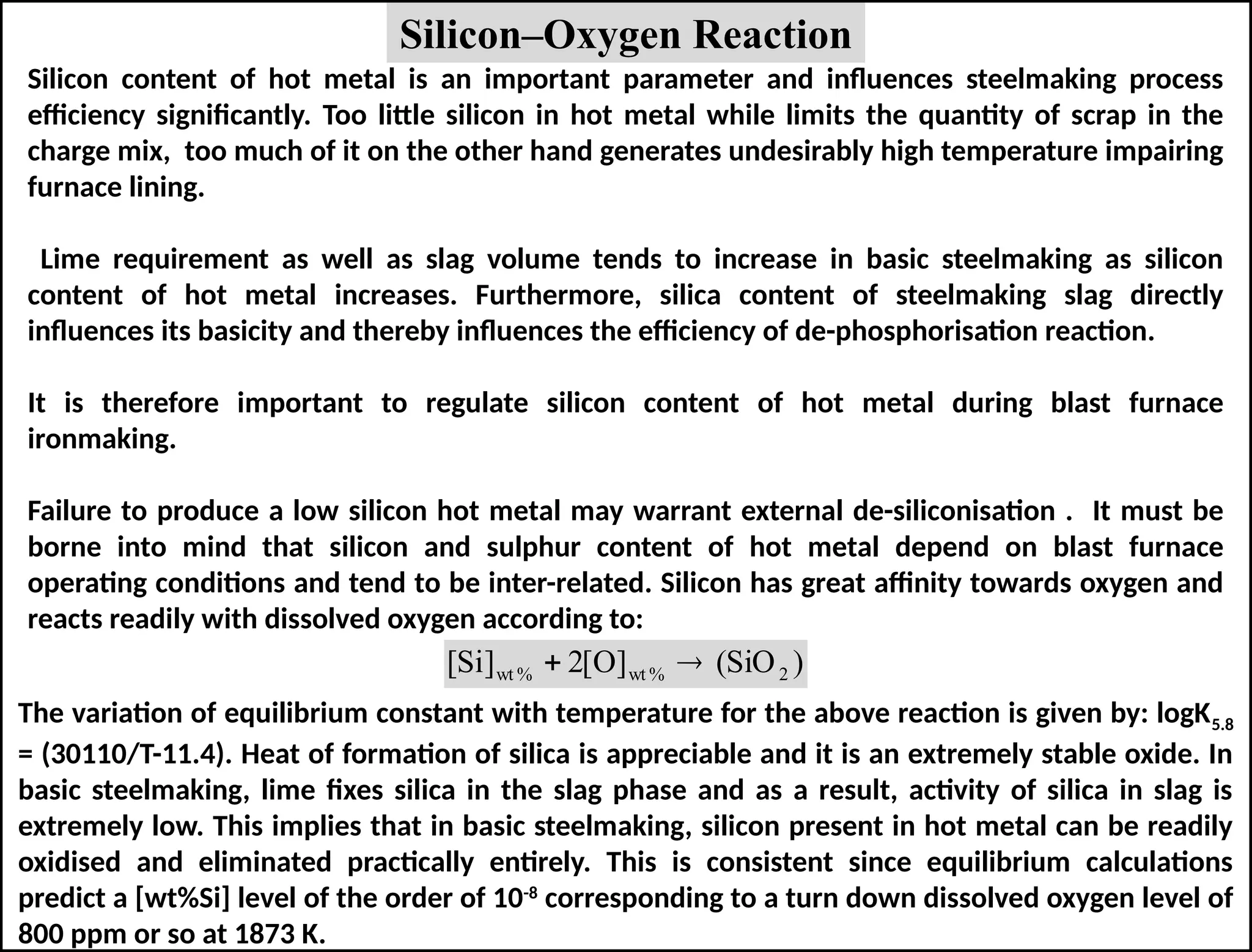 Specialised thinking on steelmaking and refractories | PPTX