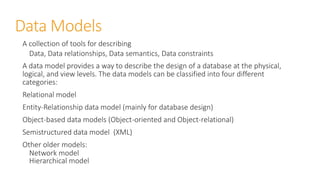 Lecture 1 to 3intro to normalization in database | PPTX | Databases | Computer Software and ...
