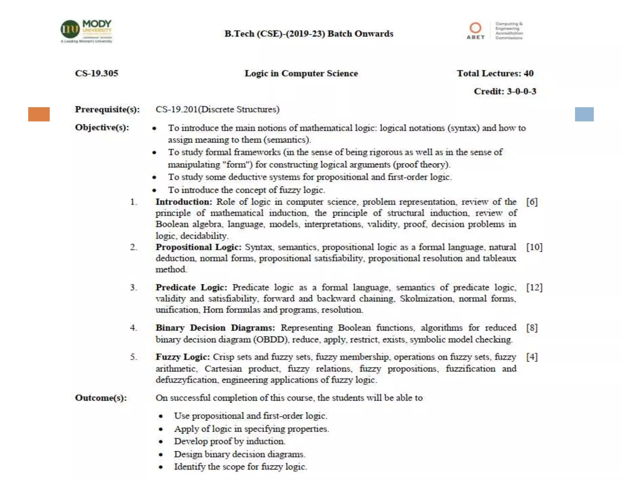 Lecture 1 3 Logics In Computer Sciencepptx Programming Languages Computing