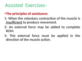 Lecture 1 - Active movements of kinesiology | PPTX