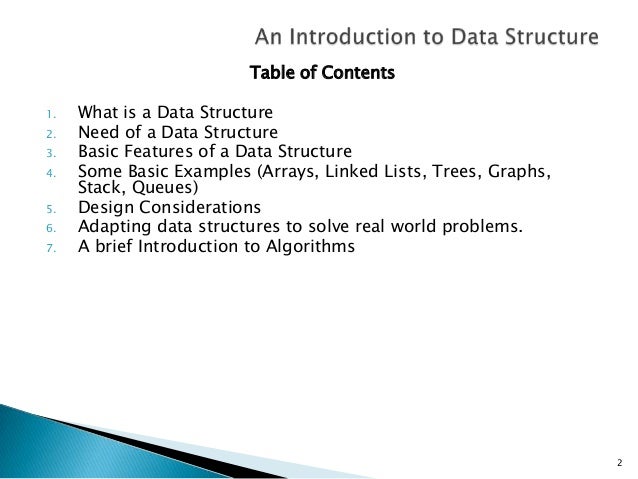 Lecture 1 An Introduction To Data Structure