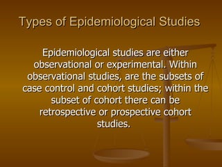 Lecture 1. an introduction to epidemiology | PPT