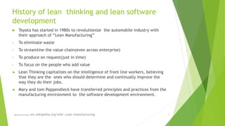 Lean Software Development | PPT
