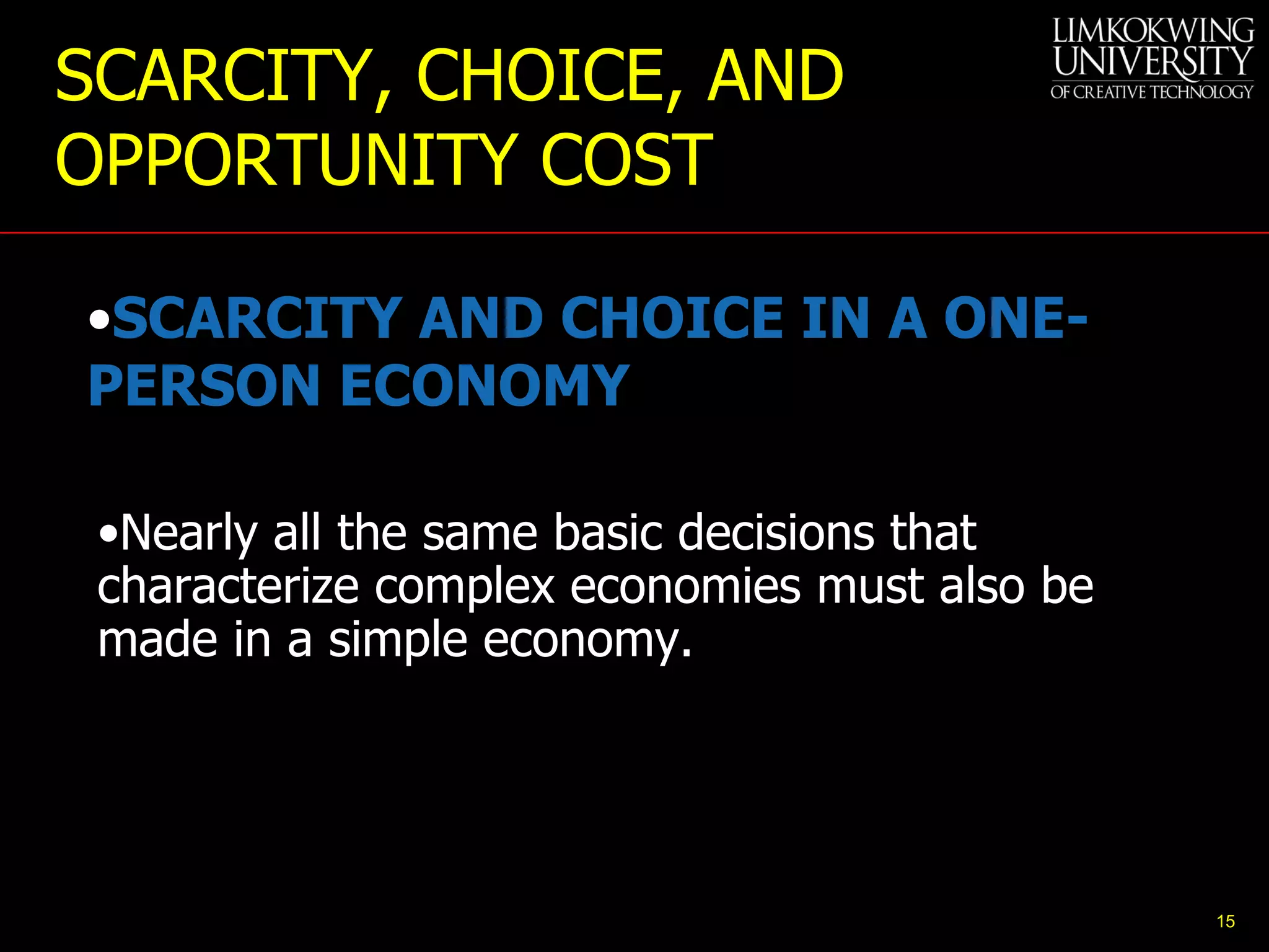Lecture1 Basic Economic Concepts (1) | PPT