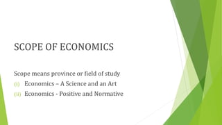 Lecture 1 Basic Economics | PPTX