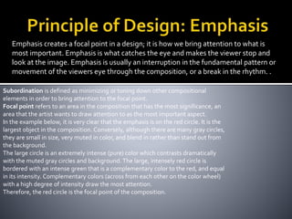 Lecture 1 b definition of principle of design | PPTX