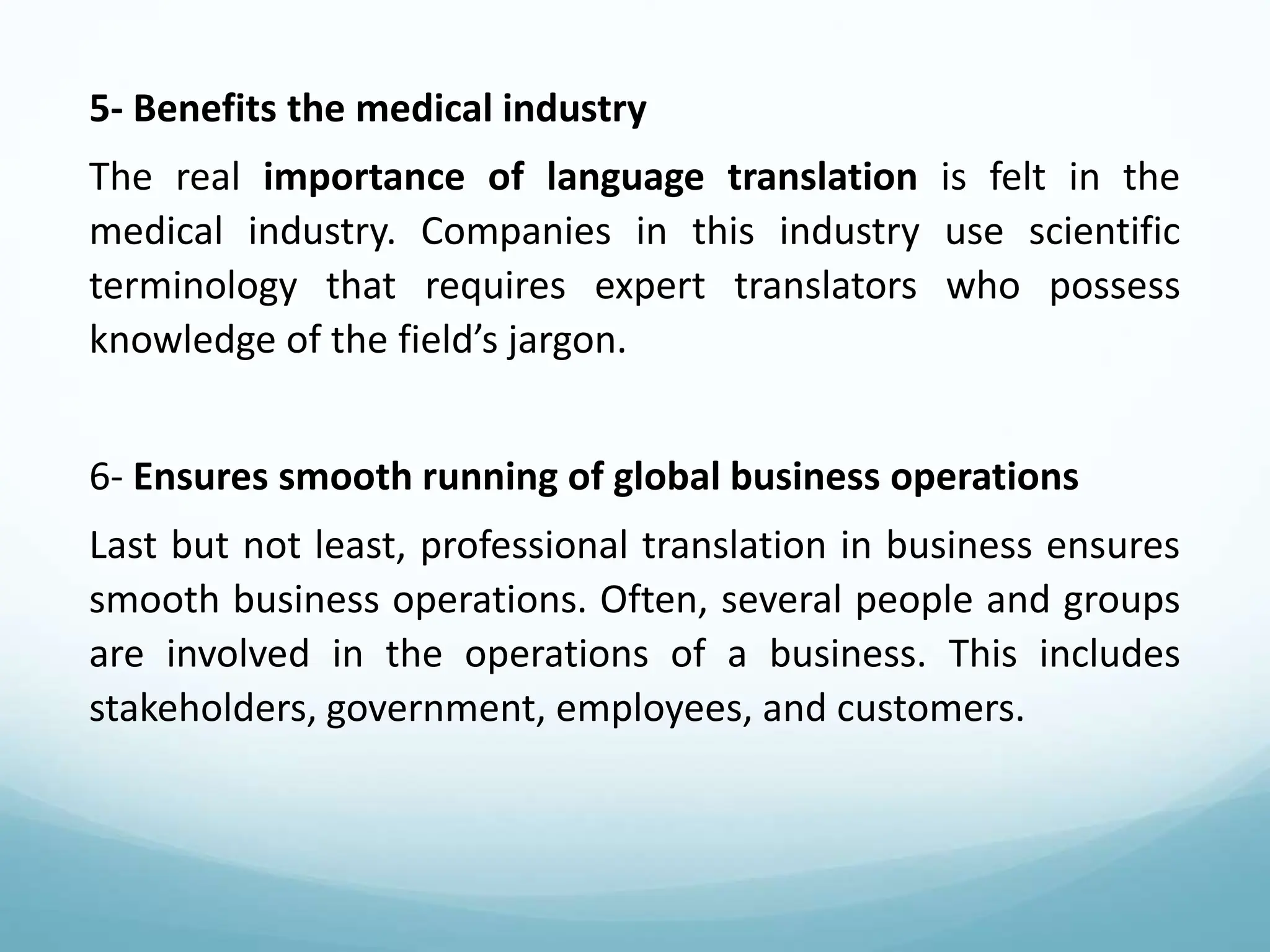A lecture on Business Translation from Arabic to Englihs and vice versa ...