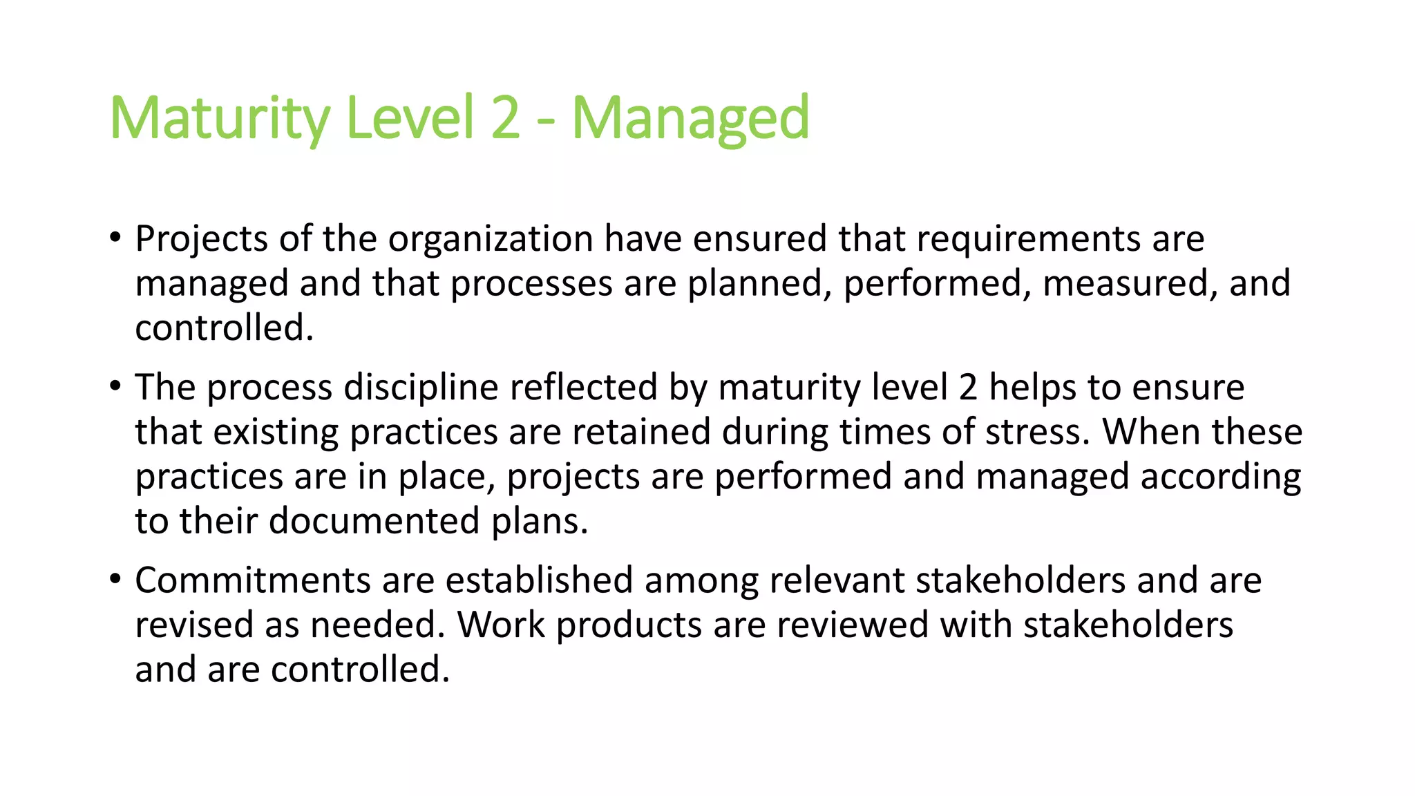 Capability Maturity Model Integartion | PPTX