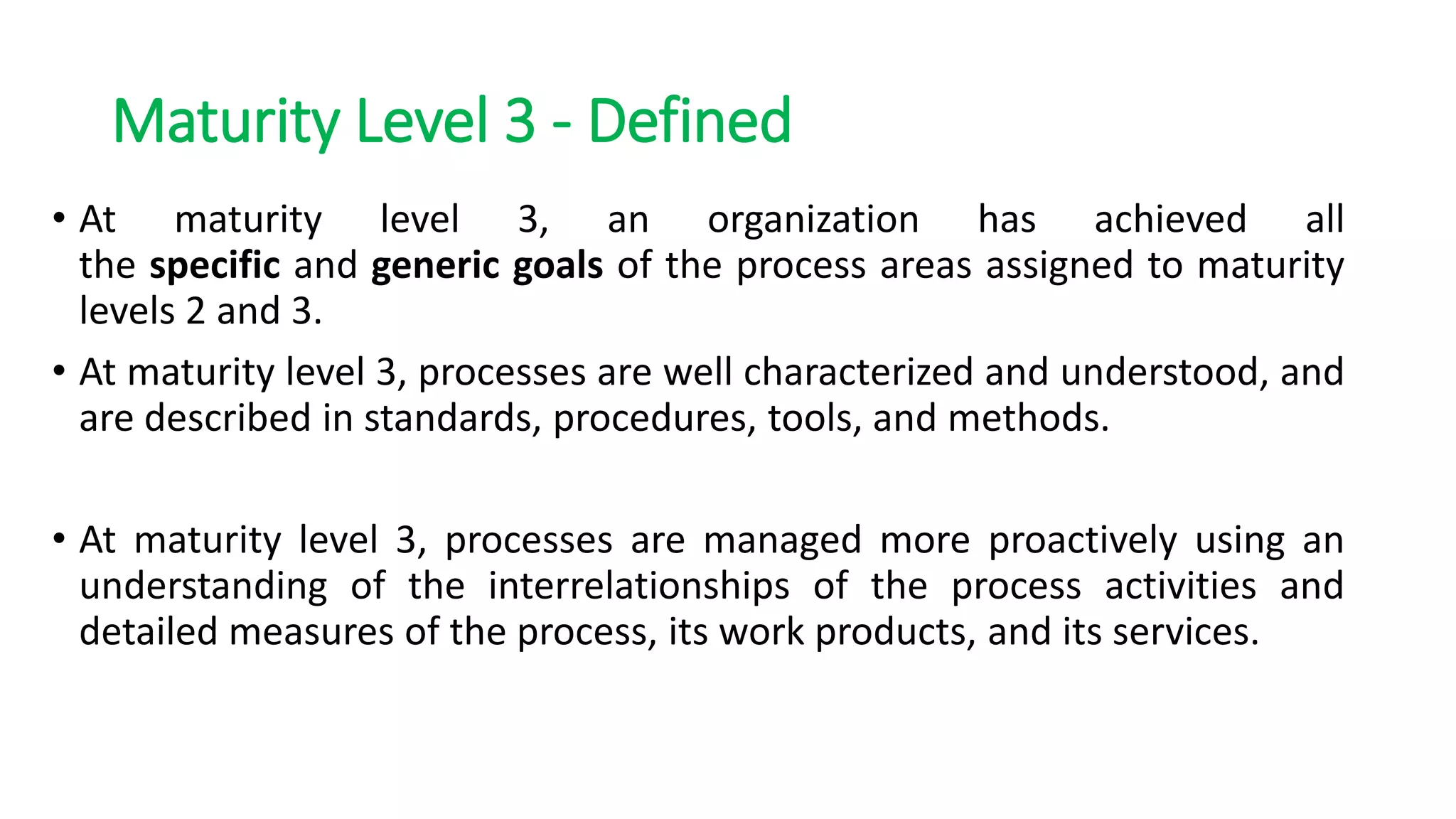 Capability Maturity Model Integartion | PPTX