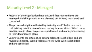 Capability Maturity Model Integartion | PPTX | Business | Business and ...