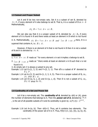 Lecture 1 - Concept of Sets.pdf | Programming Languages | Computing