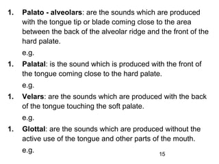Lecture 1 Consonants | PPT
