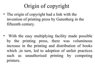Lecture 1 - Copyright and Piracy- intellectual property rights .ppt