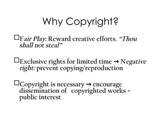 Lecture 1 - Copyright and Piracy- intellectual property rights .ppt