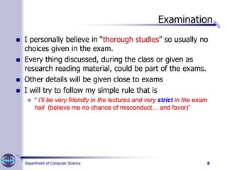 Lecture 1 - Course Orientation PPIT by Dr Rab Nawaz Jadoon | PPT