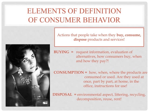 Defining consumer behavior | PPT Defining consumer behavior | PPT