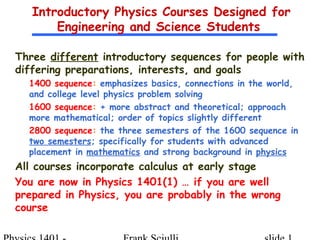 Lecture 1 disp | PPT | Physics | Science