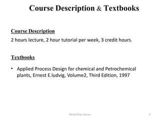 Lecture 1 distillation (introduction) | PPTX