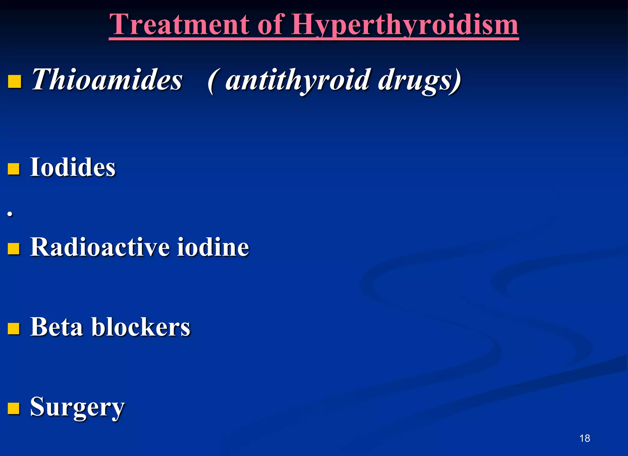 drugs used in hyperthyroidism | PPT