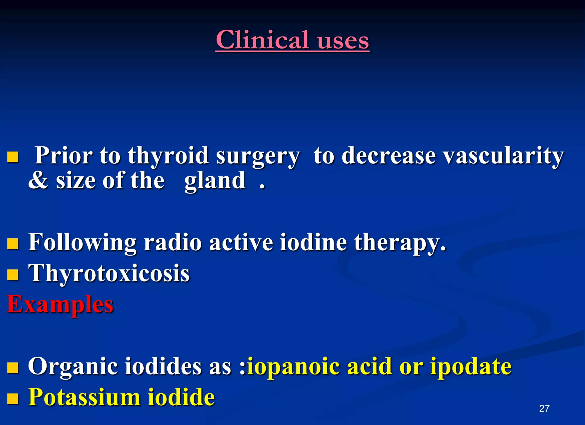 drugs used in hyperthyroidism | PPT