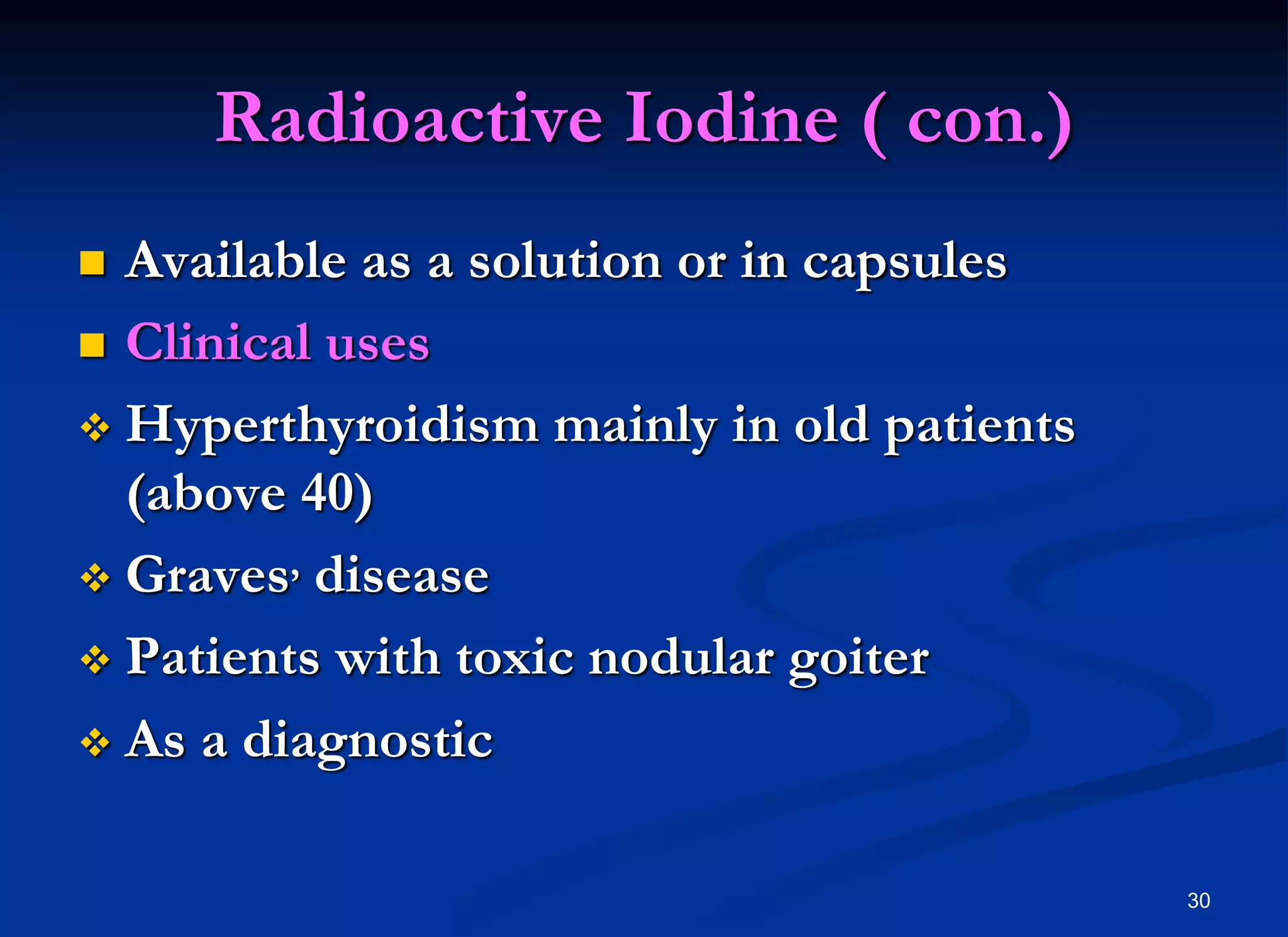 drugs used in hyperthyroidism | PPT