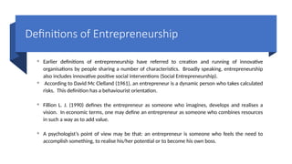 Lecture 1 - Entrepreneurship & The Entrepreneur.pptx