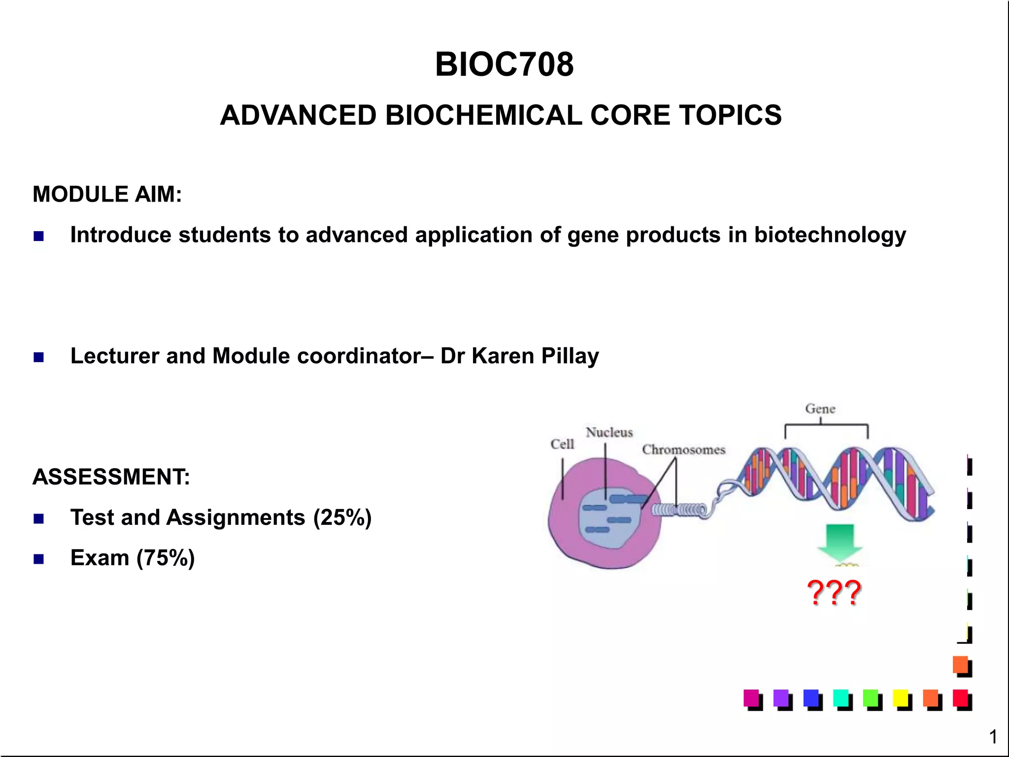 Lecture 1 - Enzymes-Intro. Kinetics.PPT