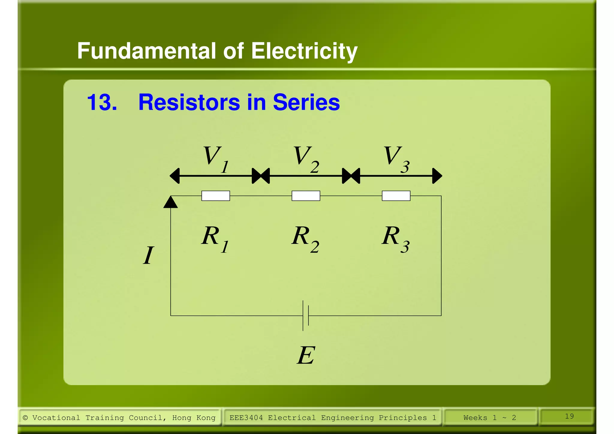 Lecture 1 fundamental of electricity | PDF