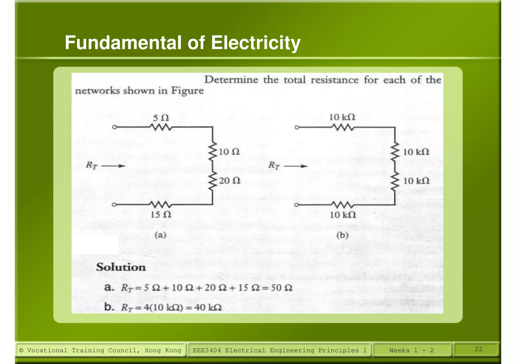 Lecture 1 fundamental of electricity | PDF
