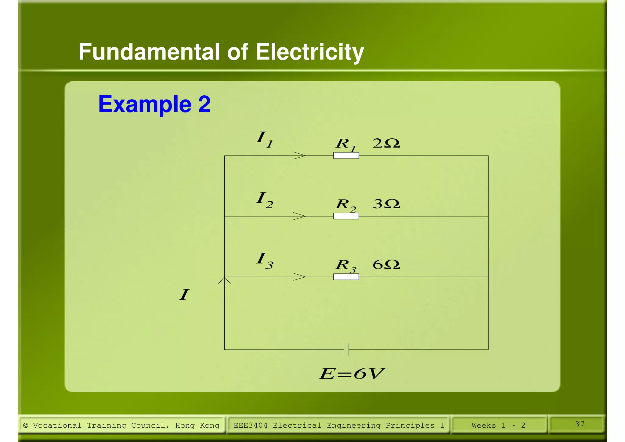 Lecture 1 fundamental of electricity | PDF