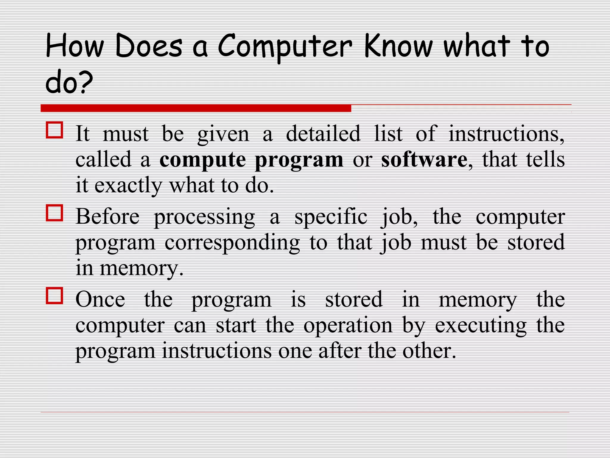Fundamentals Of Computer System And Programming Ec 105 Ppt