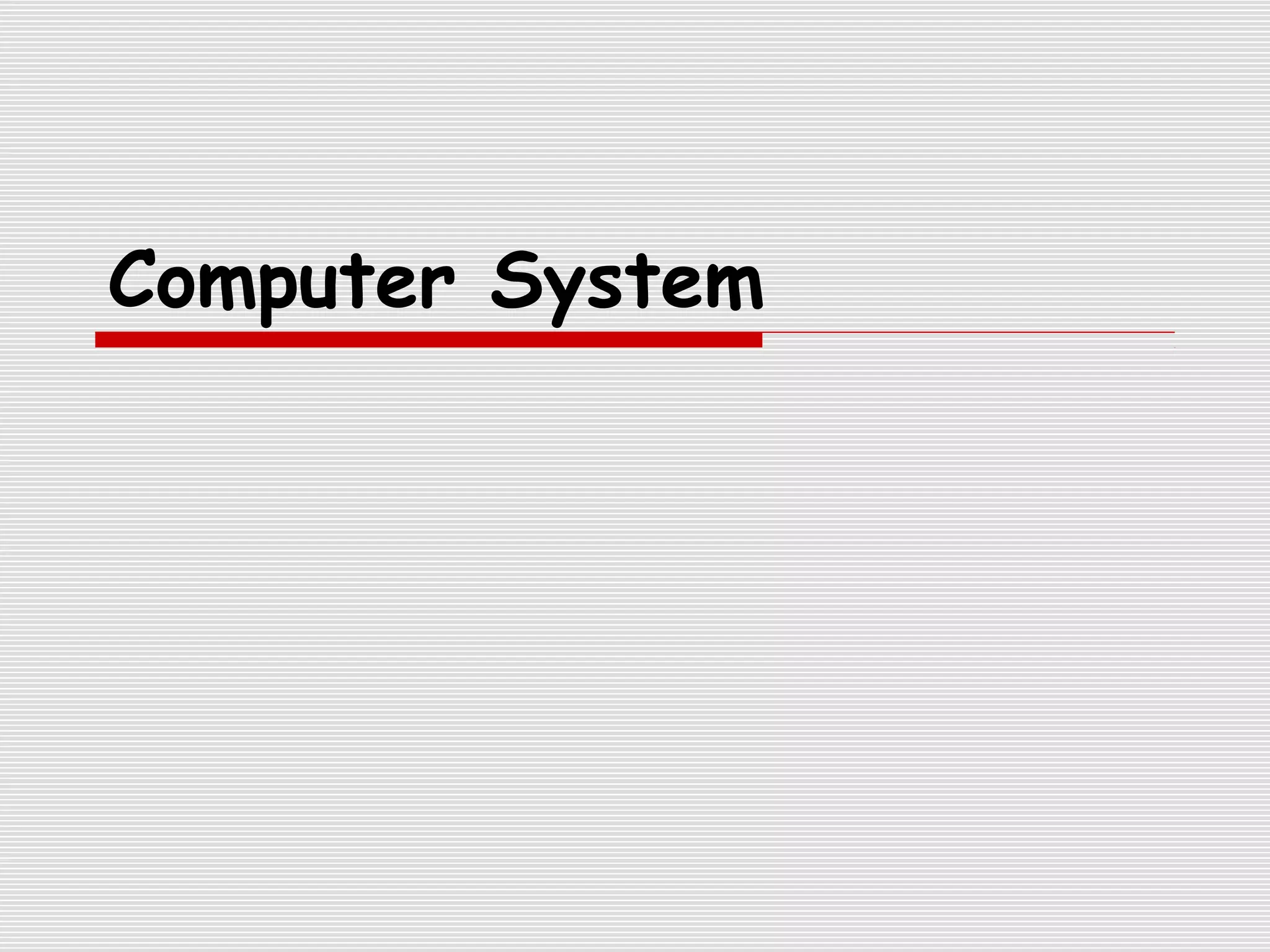 Fundamentals Of Computer System And Programming Ec 105 Ppt